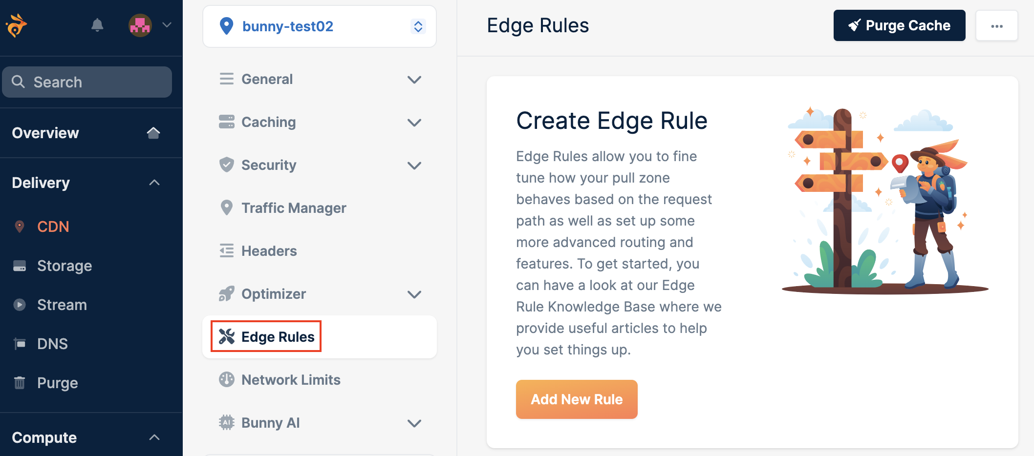 How To Redirect Your B Hostname To Your Custom Cdn Hostname Using Edge Rules