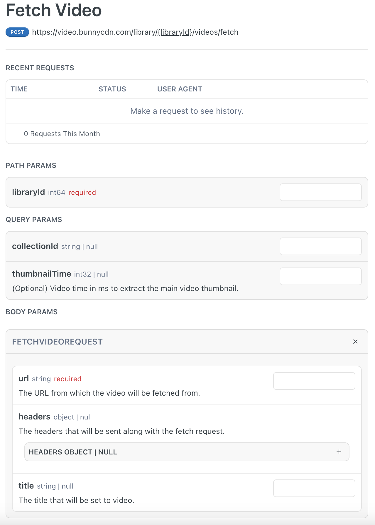 Uploading videos through our HTTP API – bunny.net Support Hub
