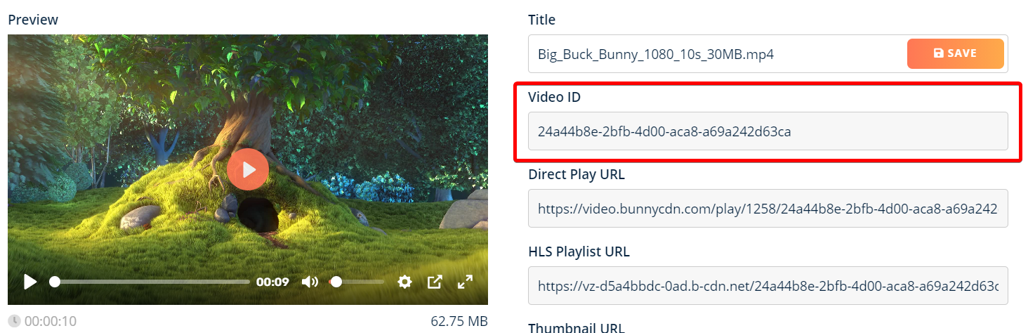 Uploading videos through our HTTP API – bunny.net Support Hub