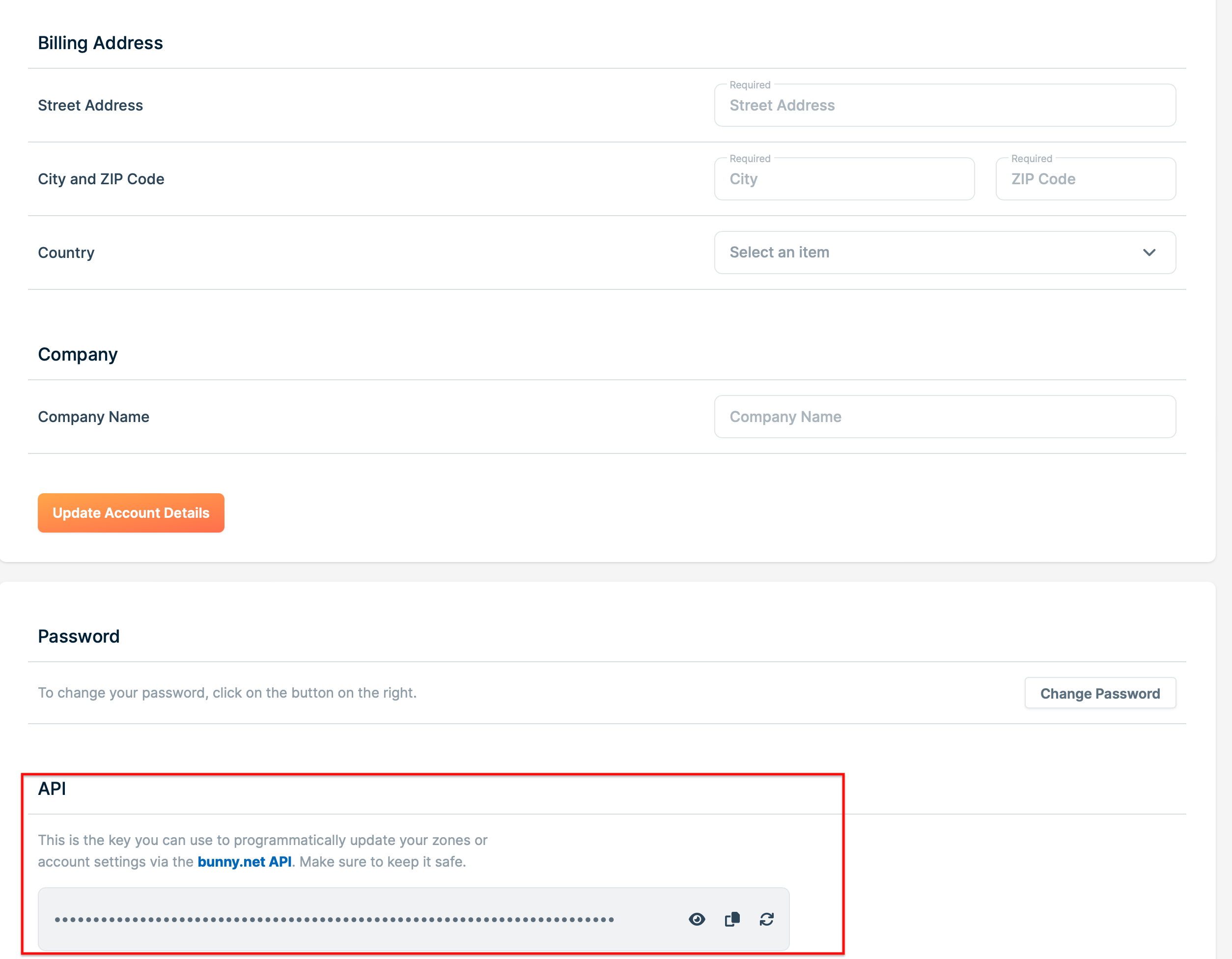 Where do I find my API key? – bunny.net Support Hub